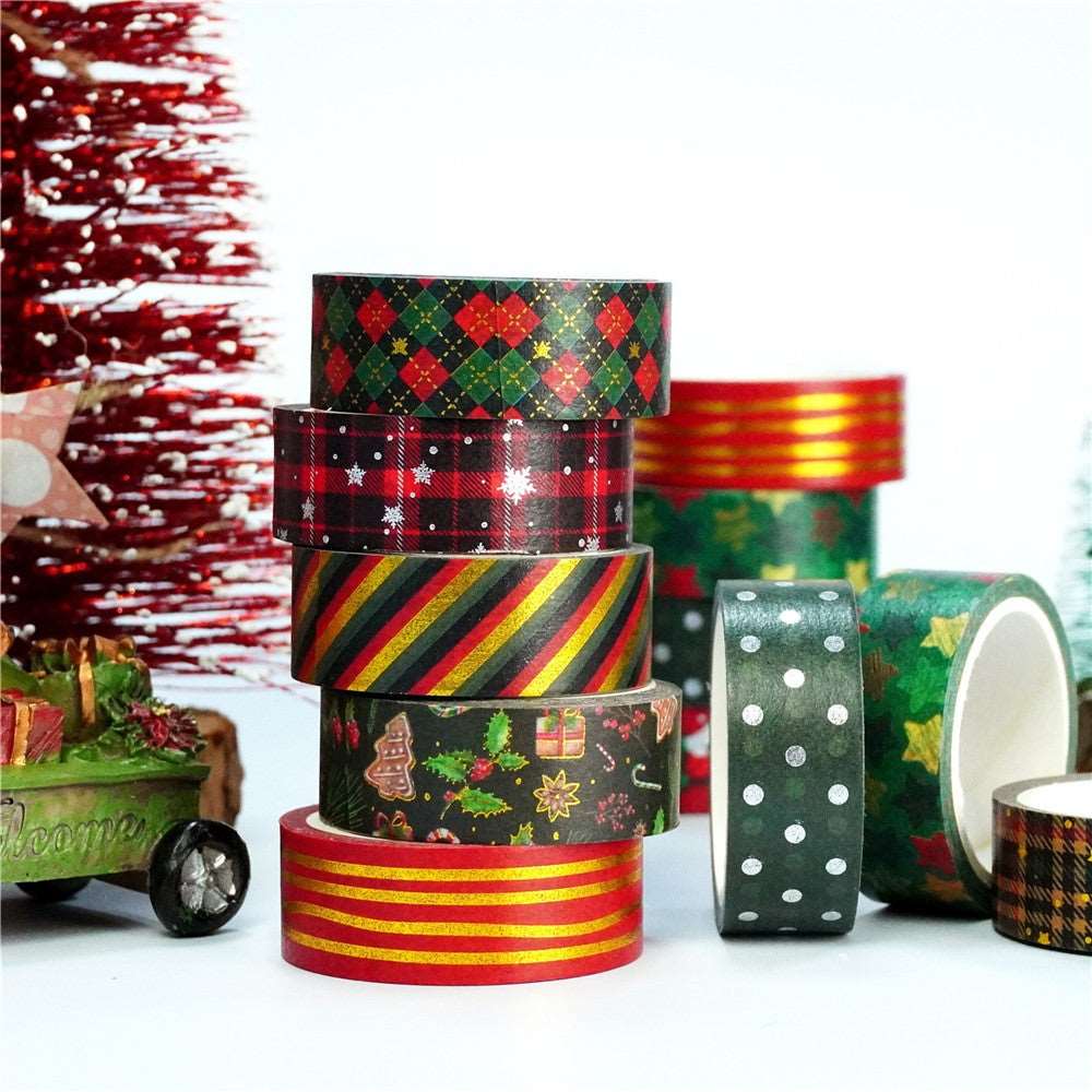 Washi tape christmas decorative masking tape paper tape – which-craft